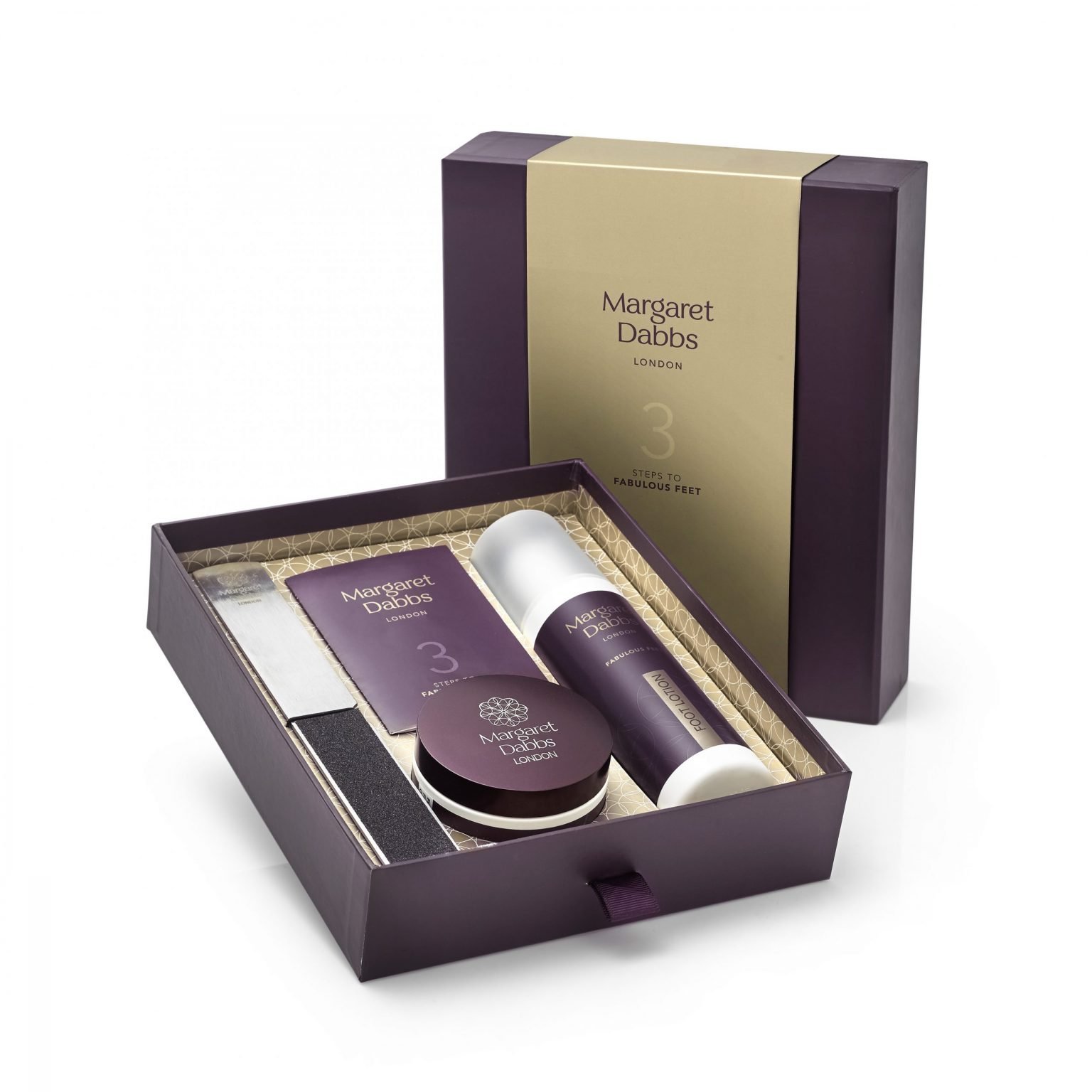 Margaret Dabbs 3 Step Kit for Fabulous Feet - Edvard & Pink